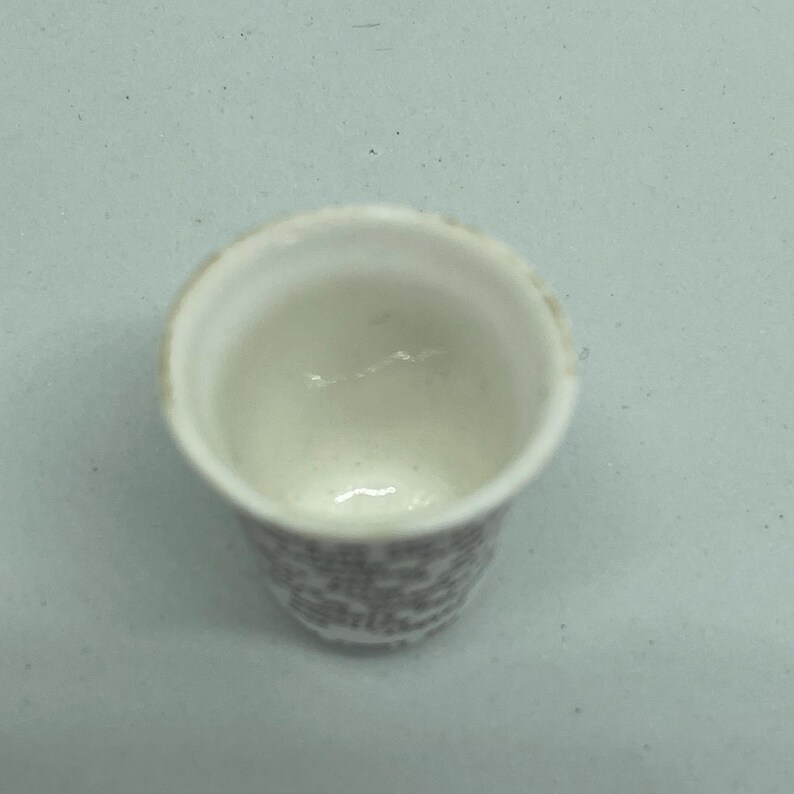 Vintage the Lord’s Prayer With Praying Hands Bone China Thimble - Etsy