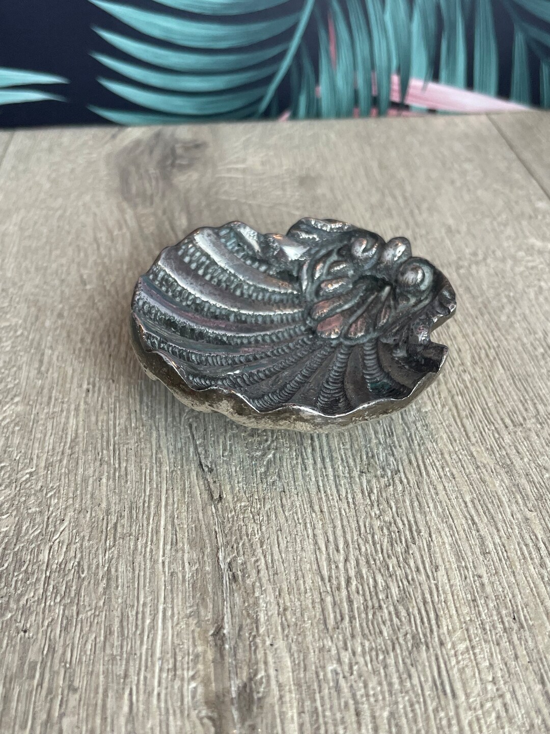 Silver Shell Open Salts Dish - Rococo Style Silver Plated Vintage Salt ...