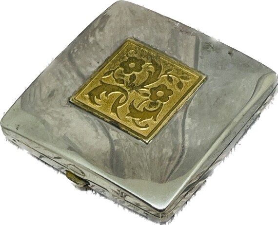 Yardley Powder Compact - small square vintage rouge … - Gem