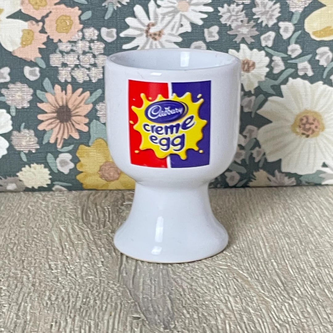 Vintage Cadbury Creme Egg Pedestal Cup – Ceramic Collectable - Etsy