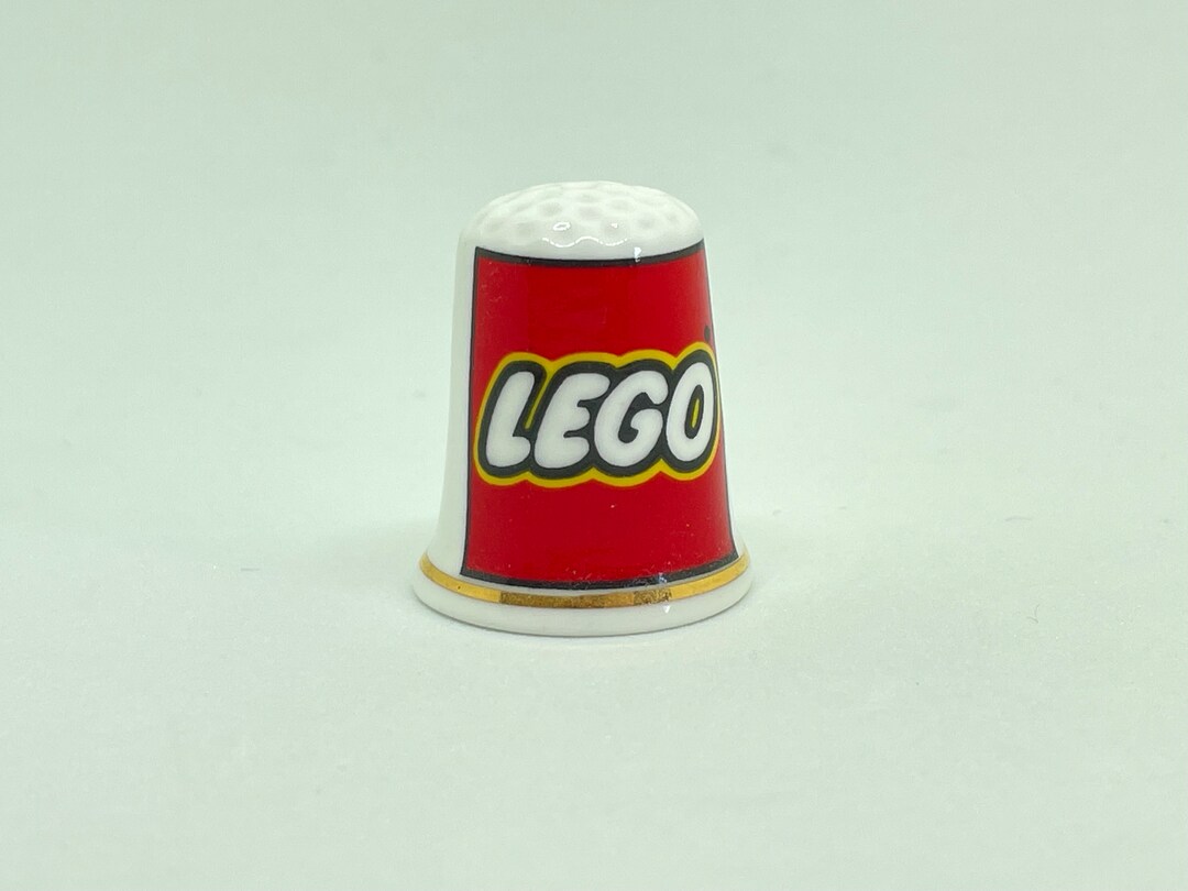 Lego Advertising Thimble From Cottage Thimbles - Etsy