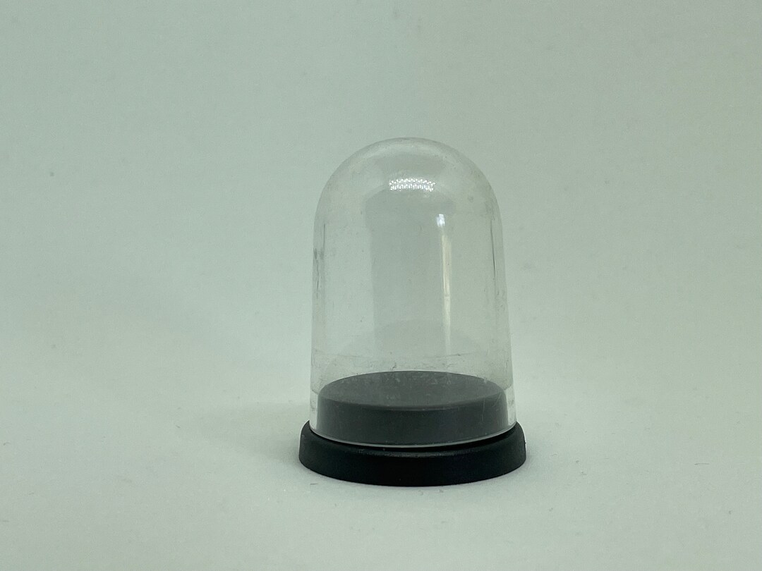 Domed Thimble Case - Vintage Plastic Thimble Display Case Could Also Be ...