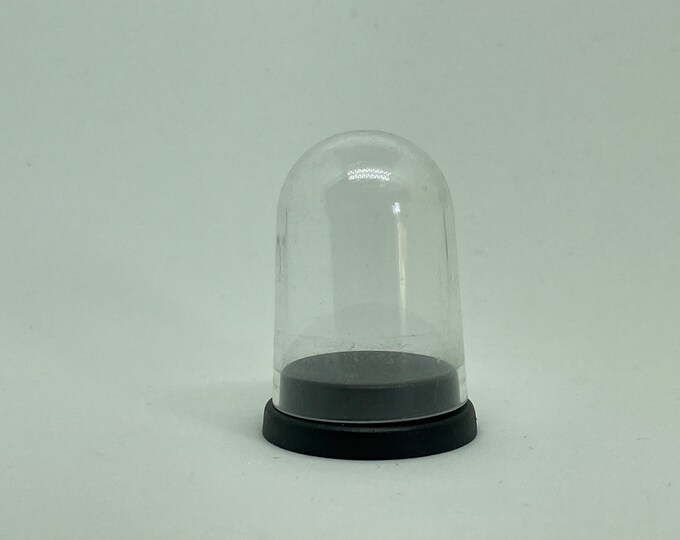 Domed Thimble Case - Vintage Plastic Thimble Display Case Could Also Be ...