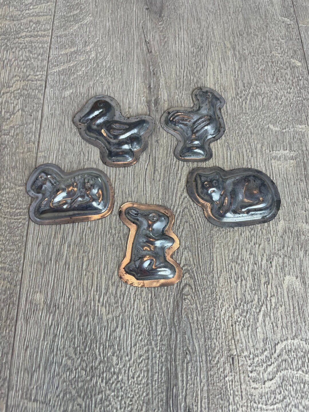 Animal Shape Candy Moulds - Small Metal Sweet Mould - Tin Mould for ...