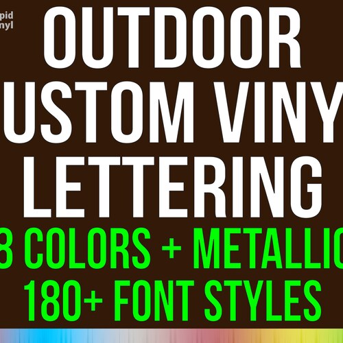 Custom Reflective Vinyl Lettering Decal Sticker Car Van Truck - Etsy