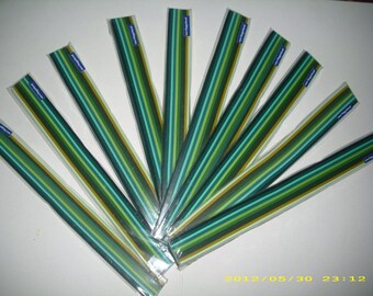 Shades of Green Paper Strips 8 Colors for Making Moravian - Etsy