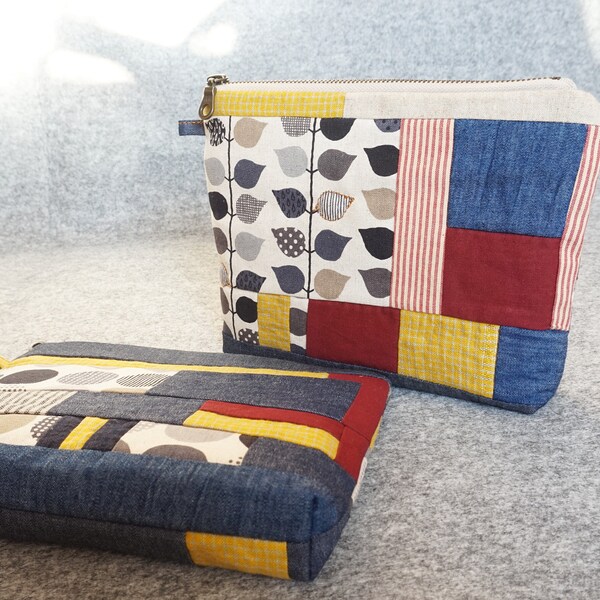 Linen Patchwork - Etsy