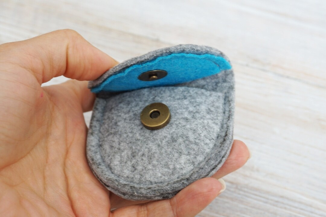 Felt Lens Cap Case, Vegan Lens Cap Carrier, Camera Accessories ...