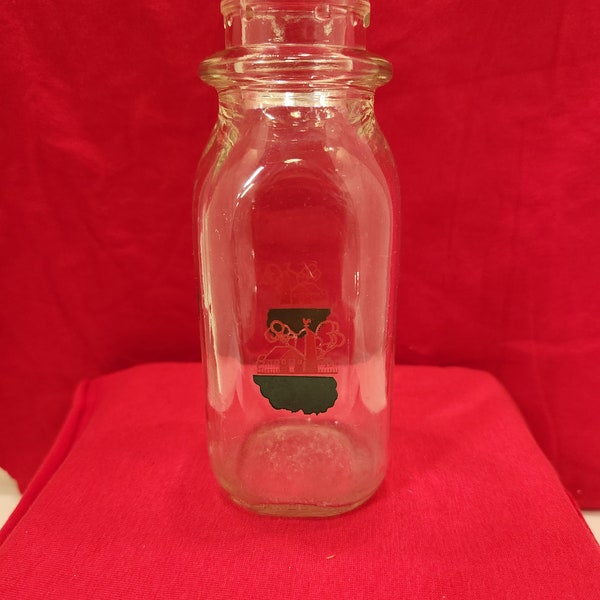 Antique Half Pint Milk Bottles - Etsy