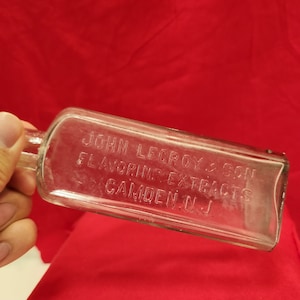 Antique John Lecroy & Sons Flavoring Extracts Camden NJ - Etsy