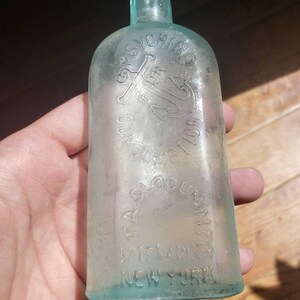 Antique Psychine Consumption T.A. Slocum New York Bottle - Etsy