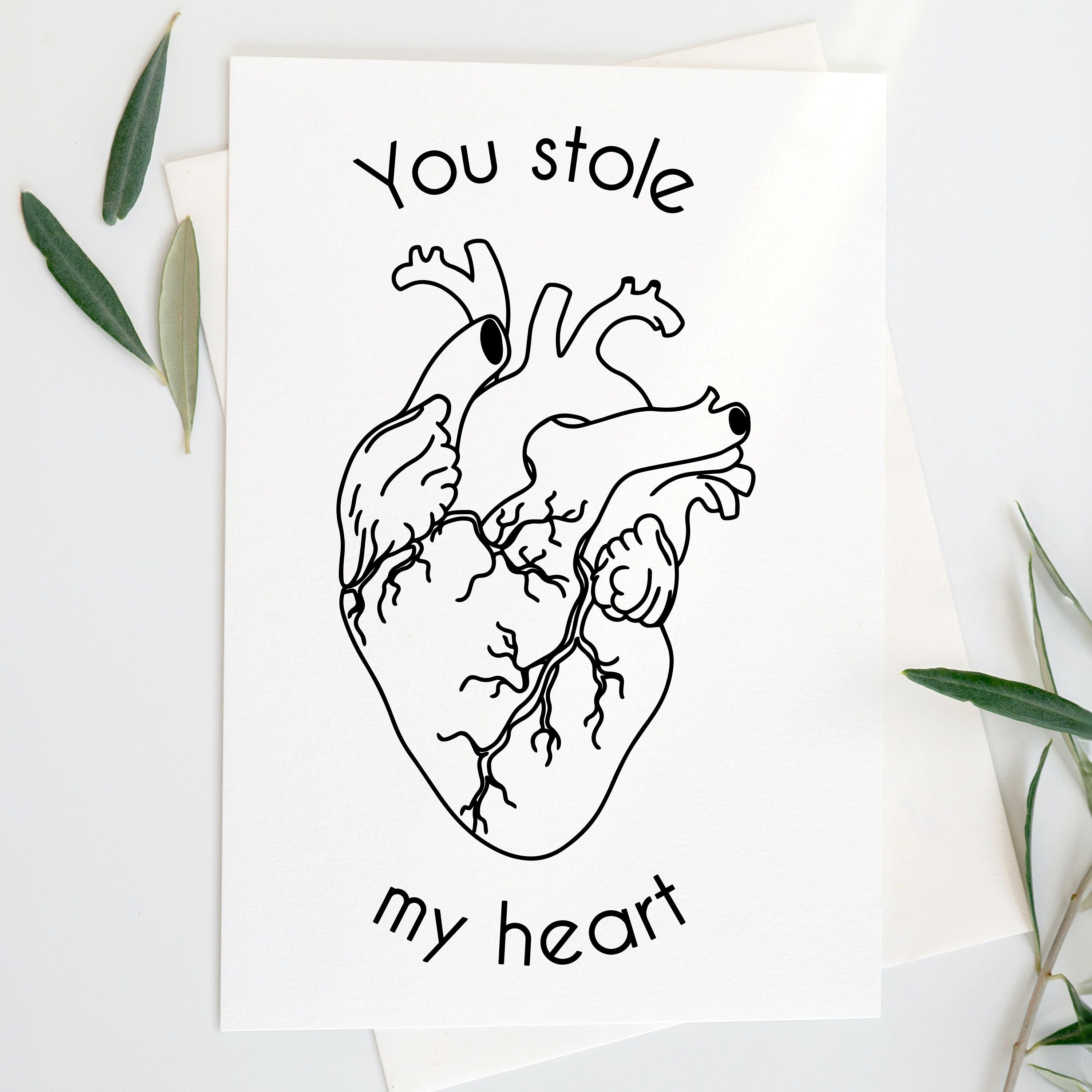 You Stole My Heart, Ai, Svg, Pdf, Png, Jpg, Digital Download, Human ...