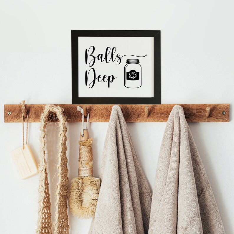 Balls Deep, Cotton Balls, Funny, Ai, Svg, Pdf, Png, Jpg, Digital ...