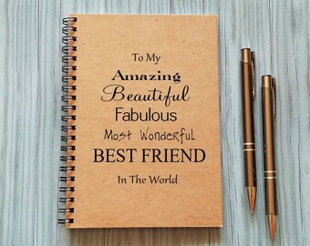 Friendship journal | Etsy