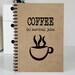 Notebook Coffee n. Survival Juice 5 X 7 Journal, Notebook, Sketchbook ...
