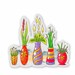 Flower Vases CLEAR Sticker, Flower Vase Sticker, Spring Flowers Sticker ...