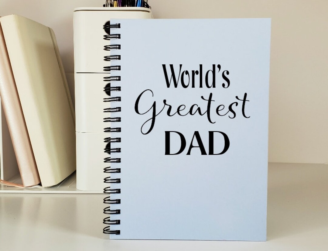 Writing Journal, World's Greatest Dad 5 X 7 Journal, Notebook ...