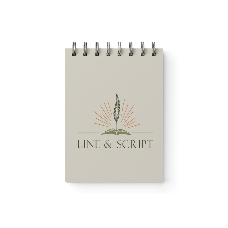 Spiral Top Notebook Small - Etsy