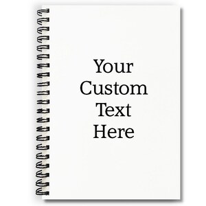 Personalized Notebook, Custom Notebook With Logo, Custom Journal ...