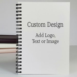 Branded Company Notebook With Logo, Personalized Business Notebook ...