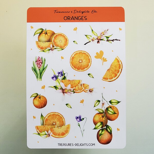Fruit Stickers - Etsy