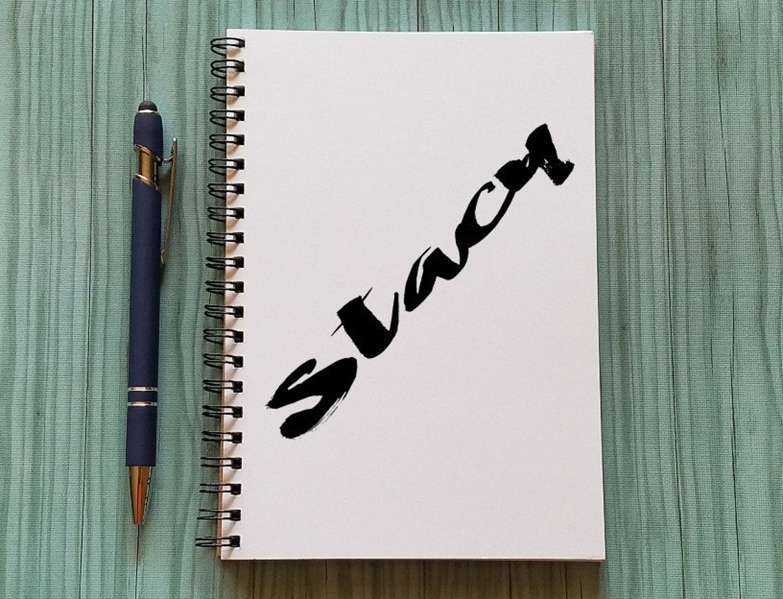 Personalized Notebook Custom Name 5 x 7 Journal Diary | Etsy