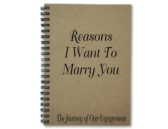 Reasons I Want To Marry You Book