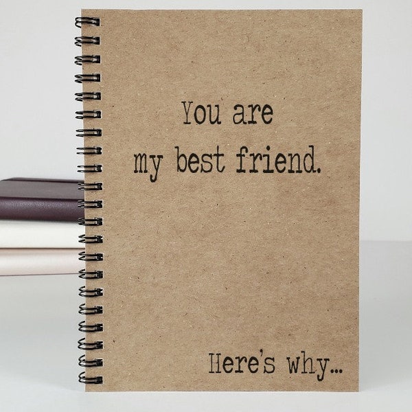 Best Friend Journal - Etsy