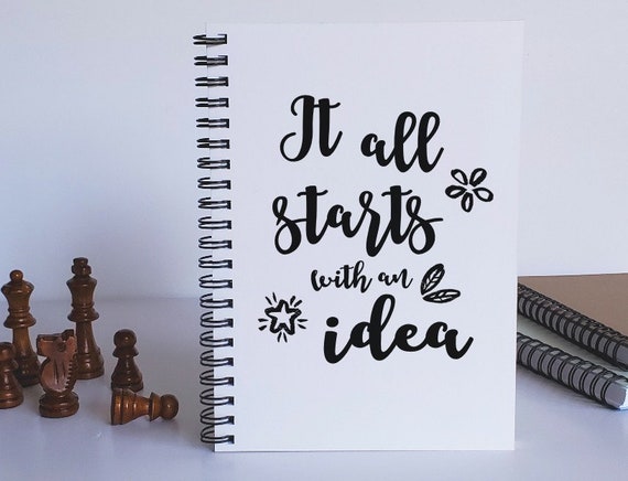 Spiral Notebook Decorating Ideas