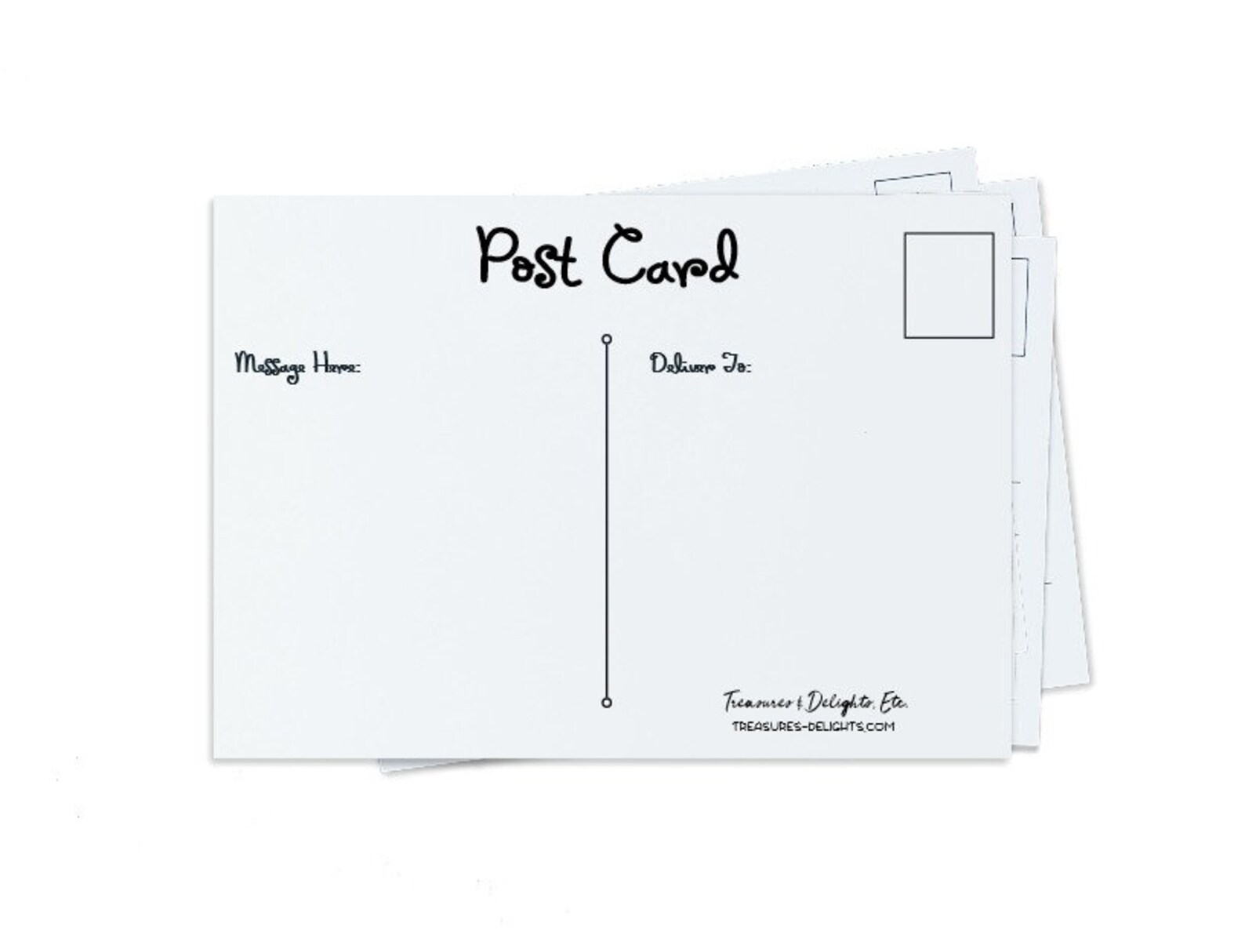 Blank Postcards, (25) Post Cards, Note Cards - Set of 25 (PCW4) - Etsy