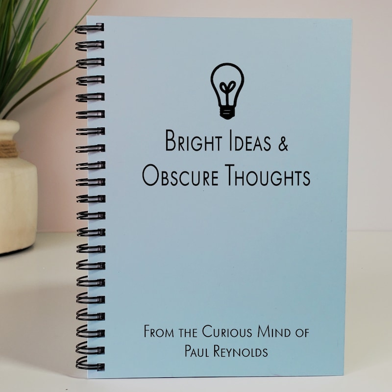Thoughts Notebook - Etsy