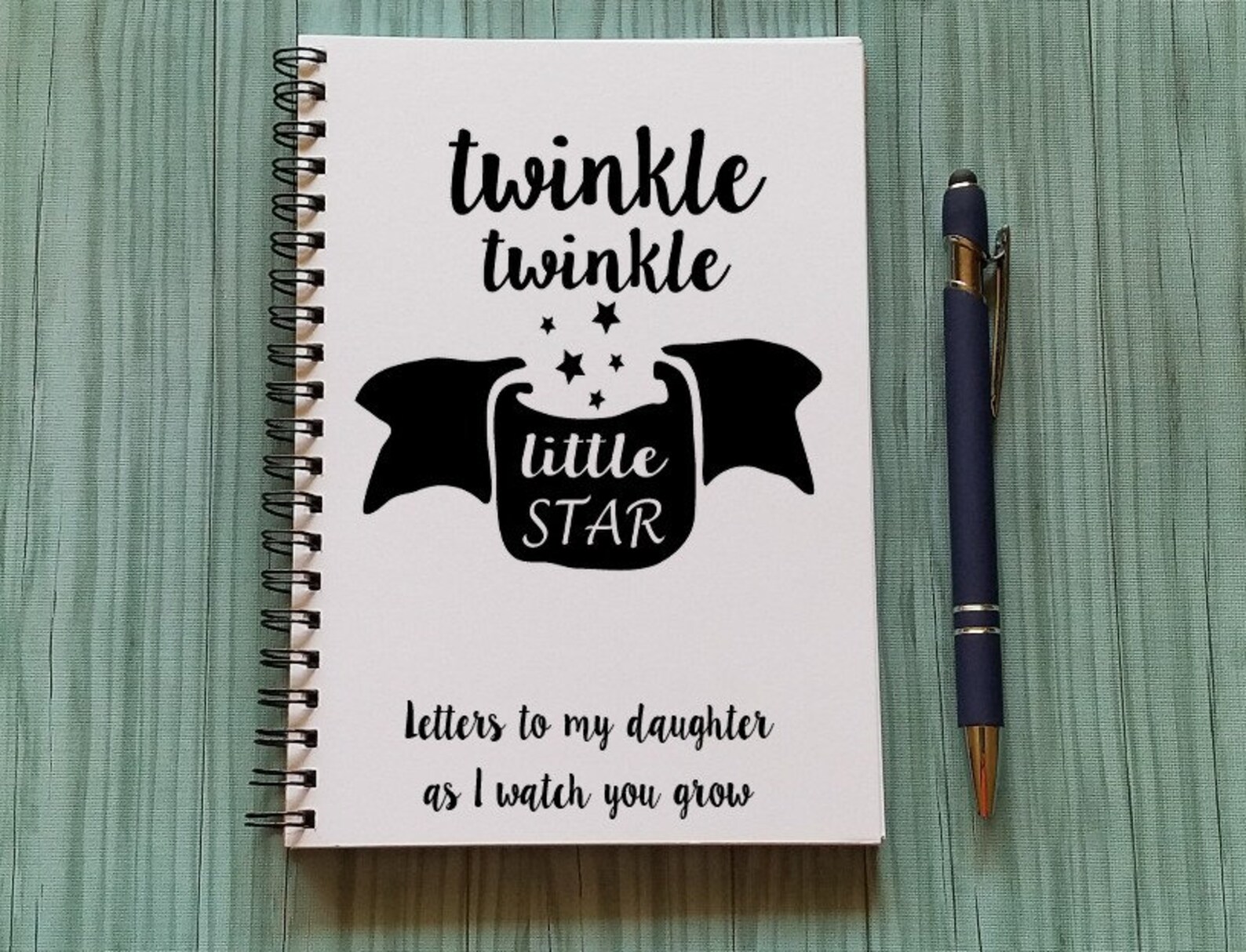 Twinkle Twinkle Little Star Letters to my daughter as I watch | Etsy