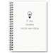Writing Journal, Idea Journal, Idea Notebook, It All Starts With an ...