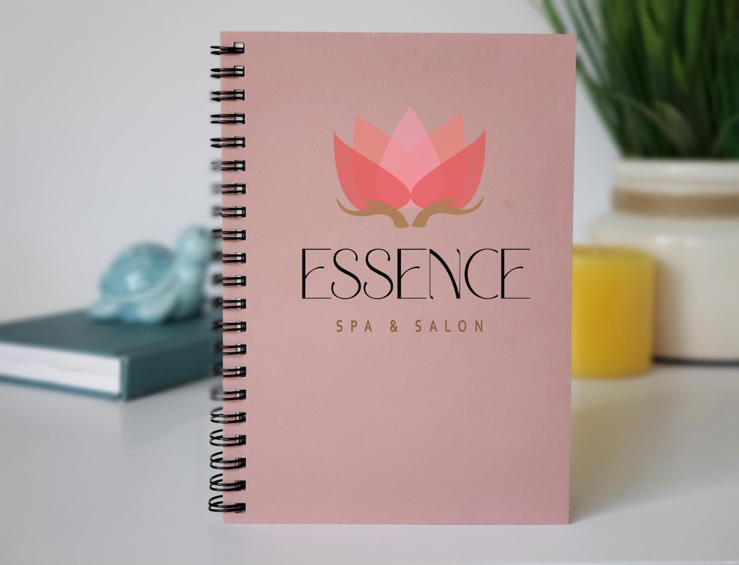 Branded Company Notebook With Logo, Personalized Business Notebook ...