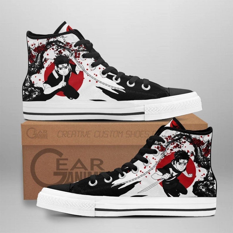 Shisui Uchiha High Top Shoes Custom NARUT0 Anime Japan Style for Fans ...