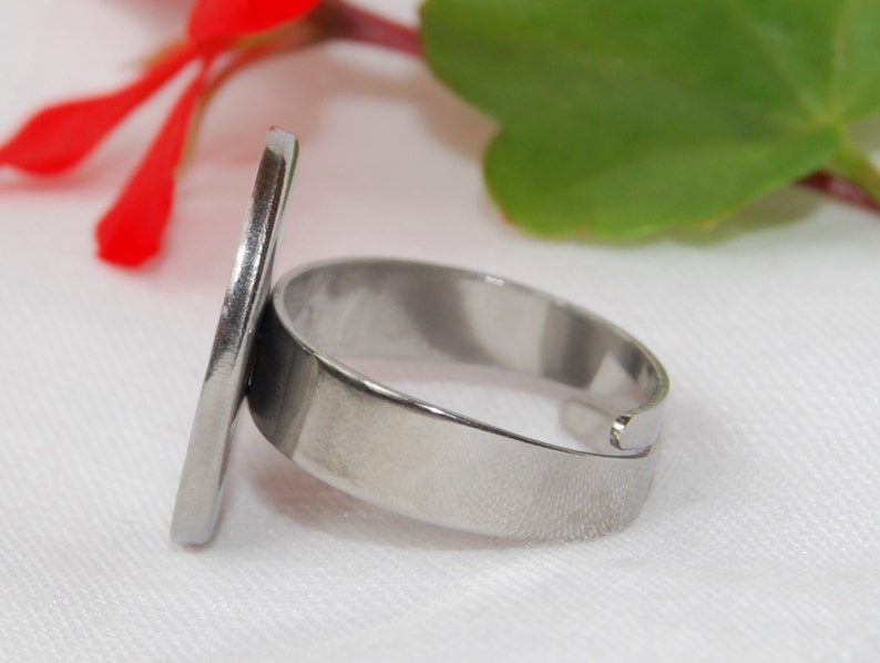 Stainless Steel Oval Ring Base 1813mm - Etsy