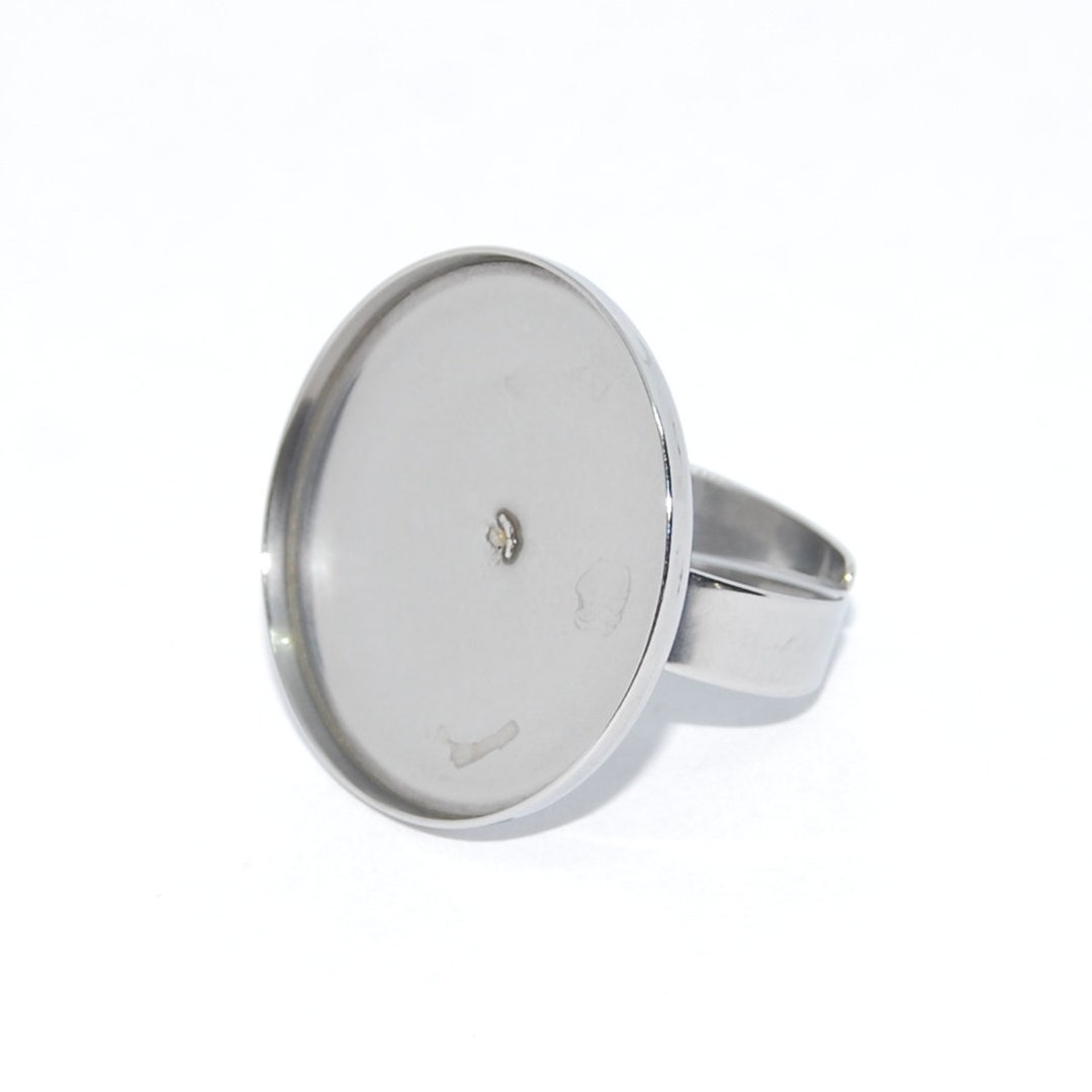25mm Stainless Steel Ring Base - Etsy