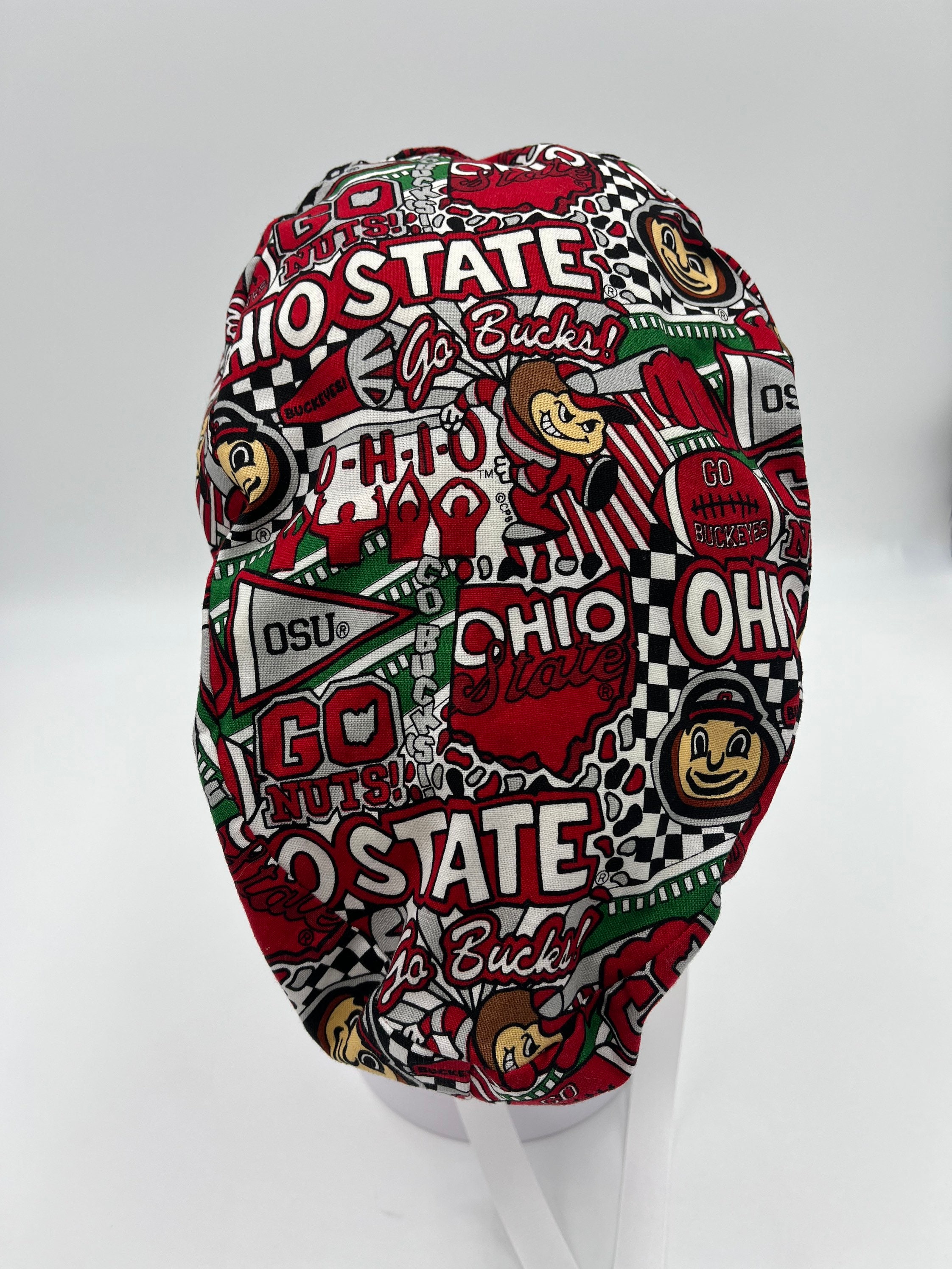 Ohio State Buckeyesosu Pop Artponytail Scrub Hat for | Etsy