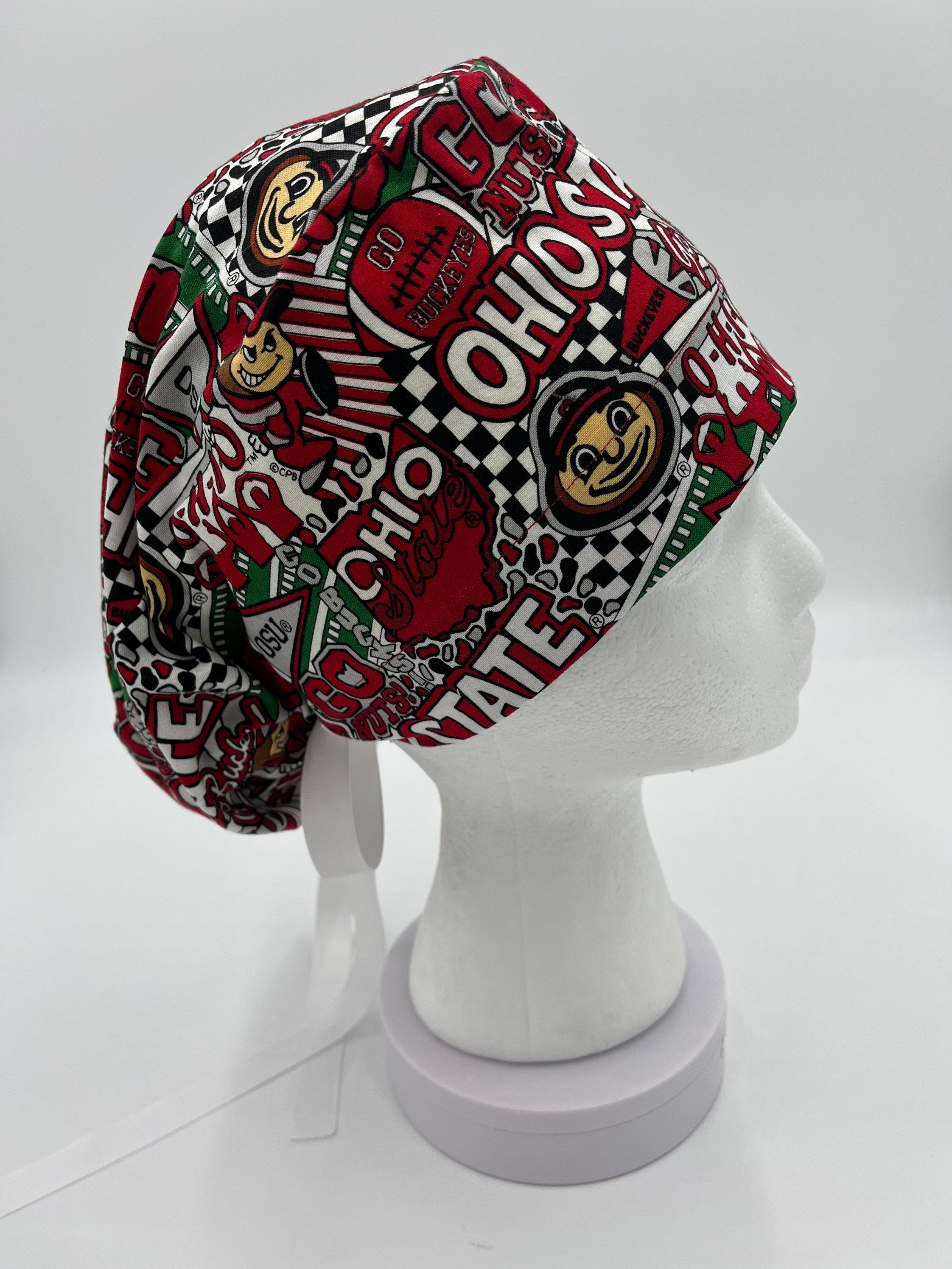 Ohio State Buckeyesosu Pop Artponytail Scrub Hat for | Etsy