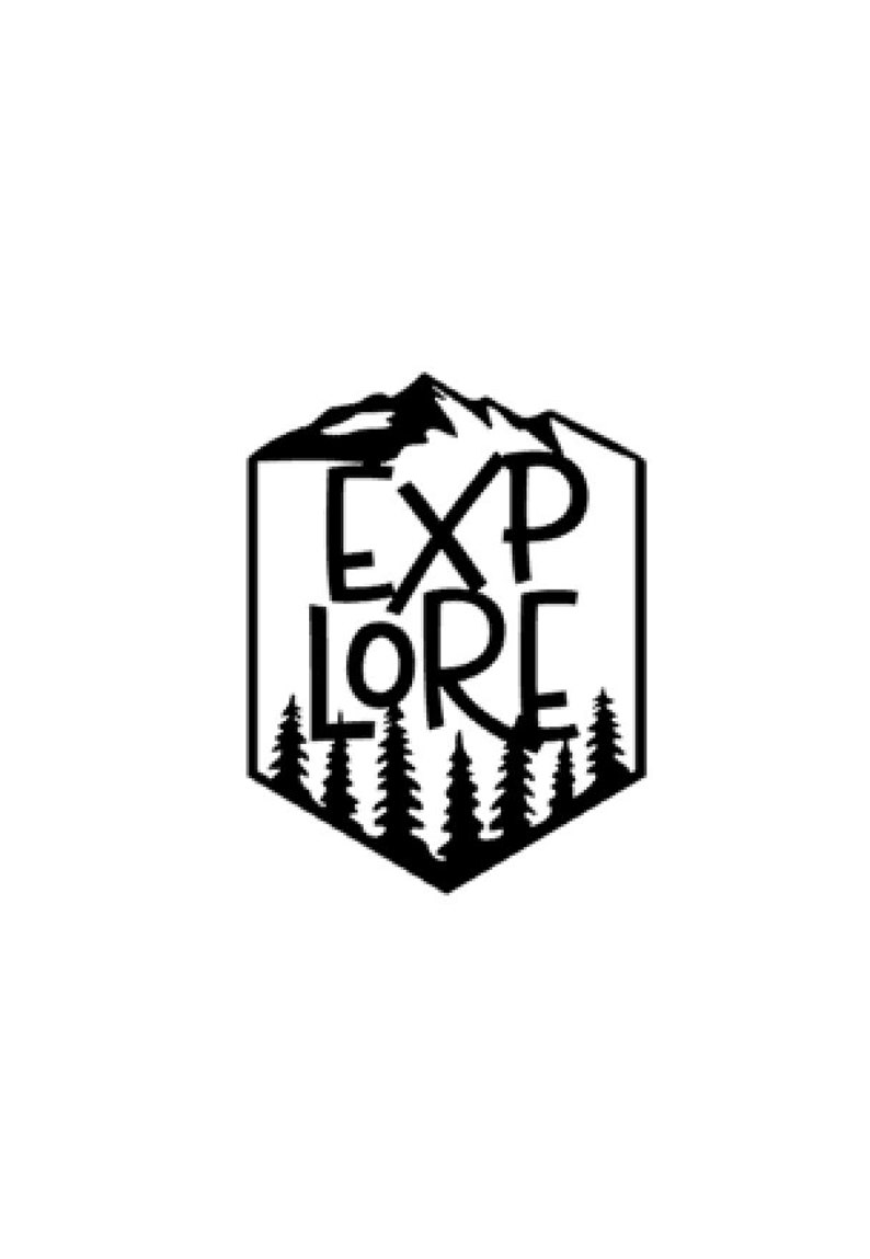 EXPLORE Car Decal, Custom Car Decal, Personalized Car Decal, Adventure ...