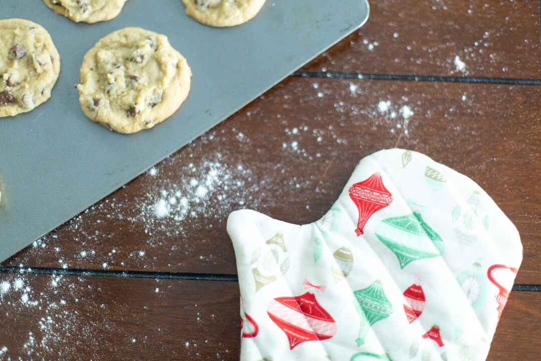 Ornaments Oven Mit, Christmas Mitt, Custom Gift, Personalized Gift ...