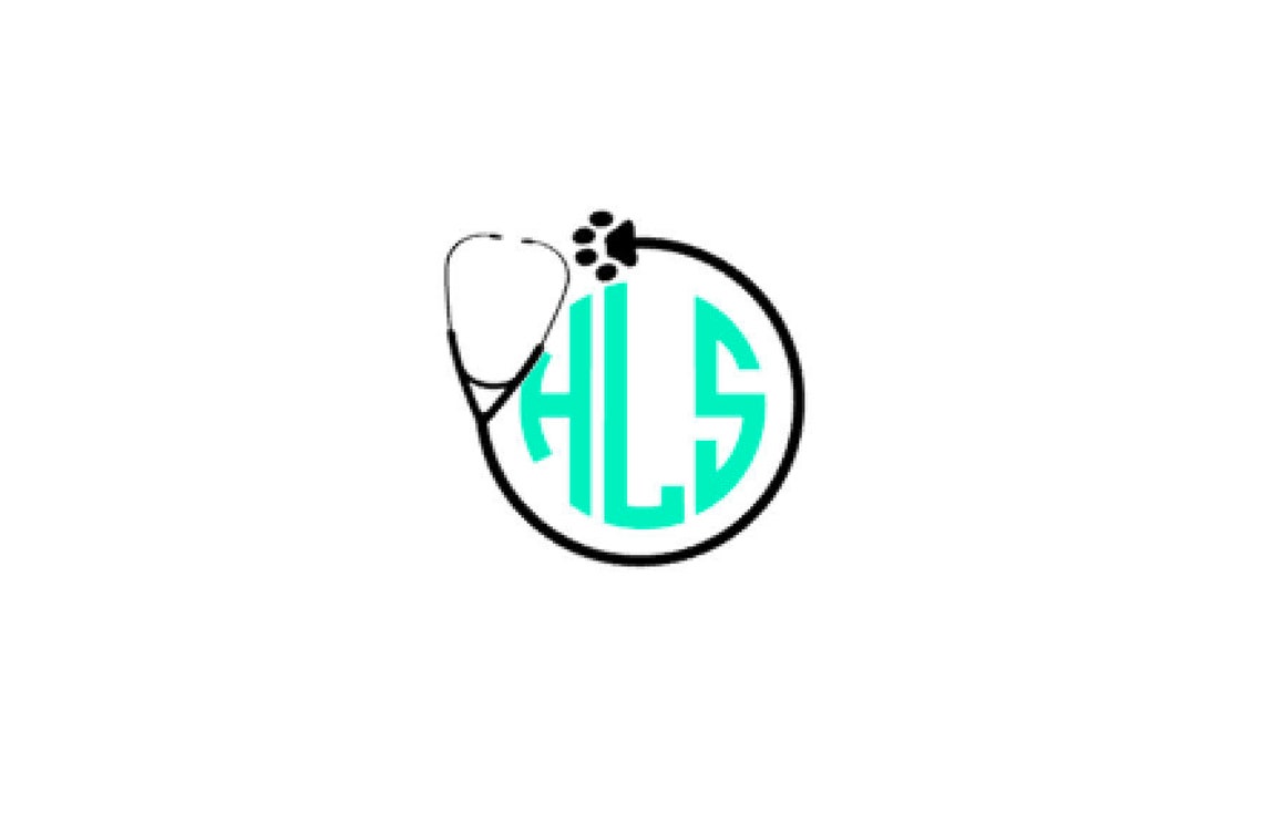 Vet Car Decal, Custom Car Decal, Personal Car Decal, Monogram Car Decal ...
