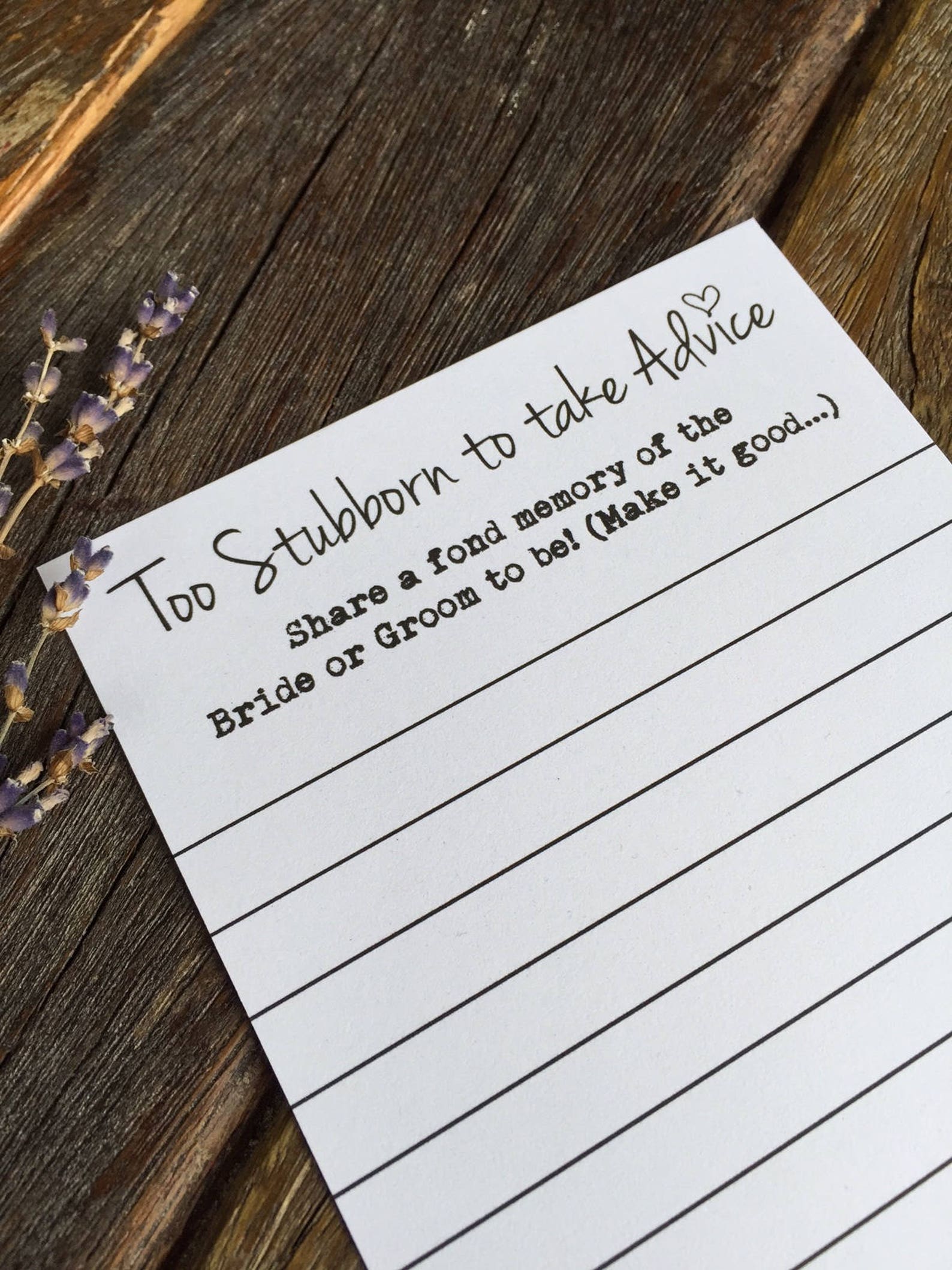 Digital Advice Cards for the Bride. Bridal Shower Games. Bridal Shower ...
