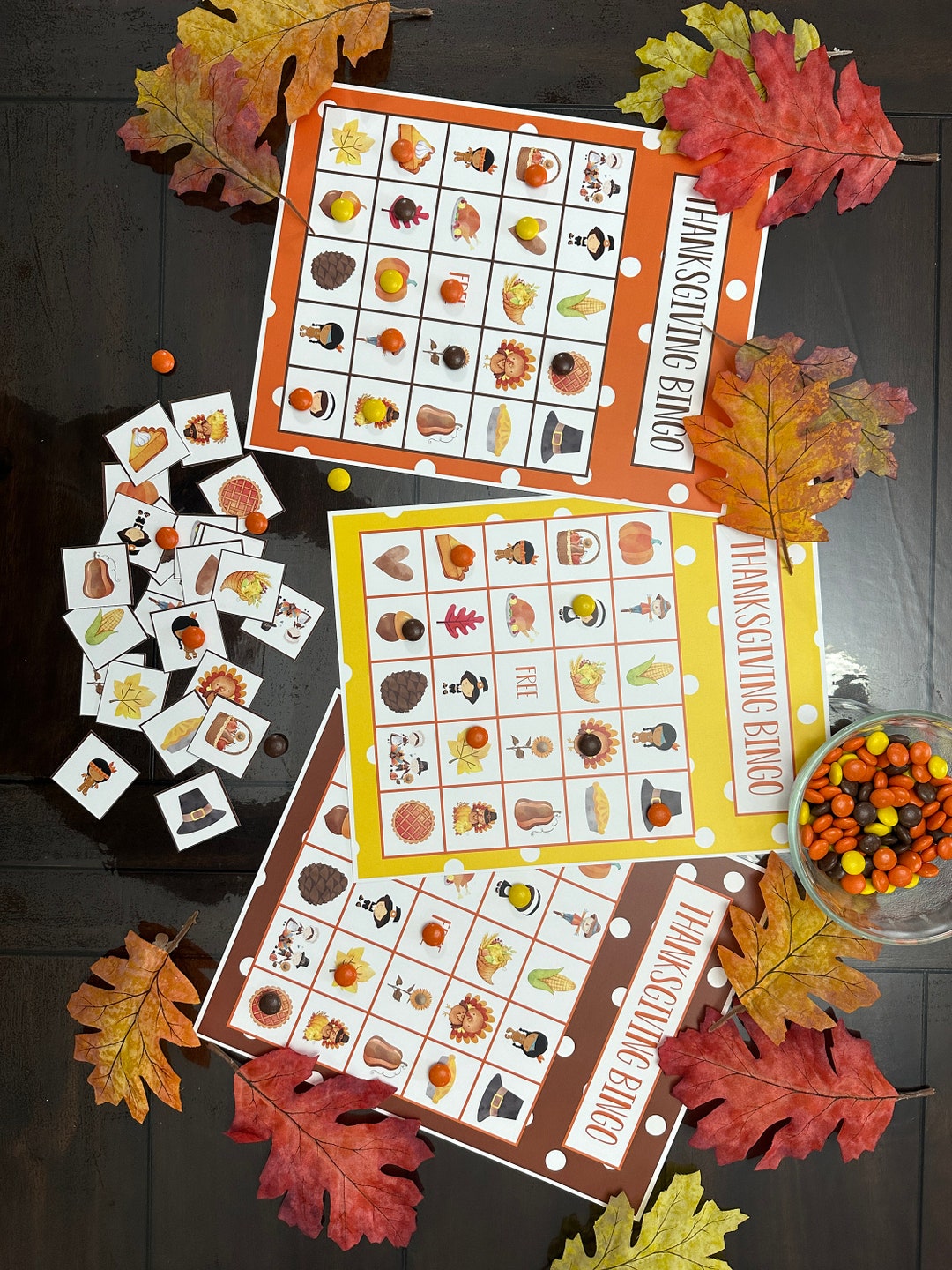 Thanksgiving Bingo Printable - Etsy