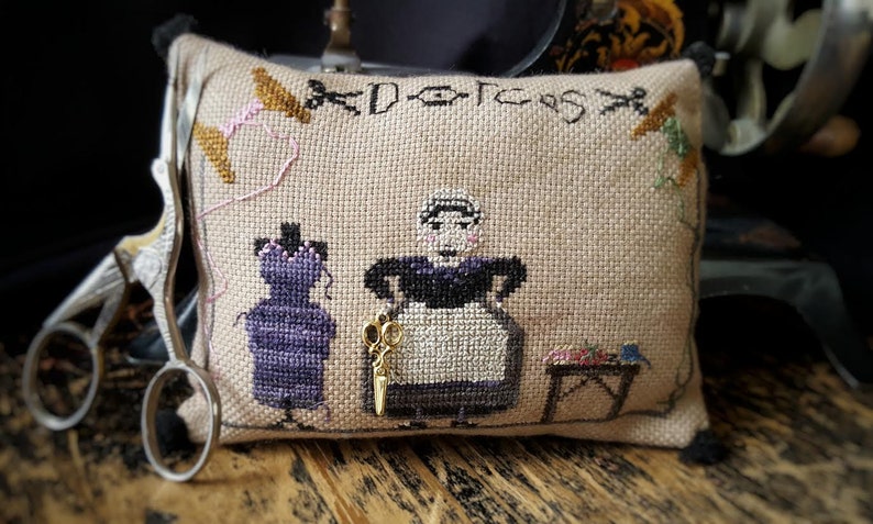 Dorcas Dressmaker - Cross Stitch Pattern - Etsy