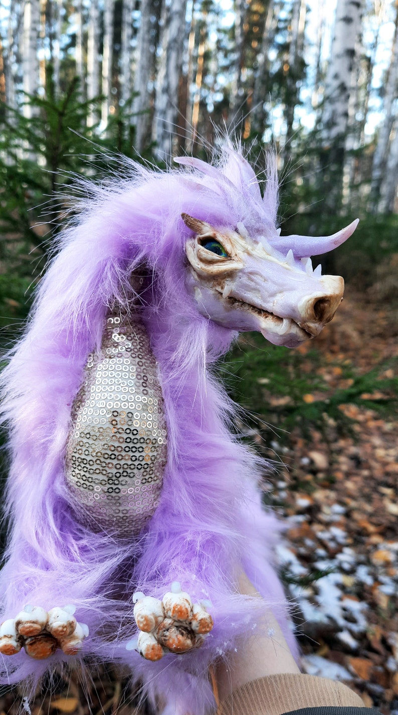 Dragon Poseable Art Doll, Animal Fantasy Creature Toy Plush Ooak - Etsy