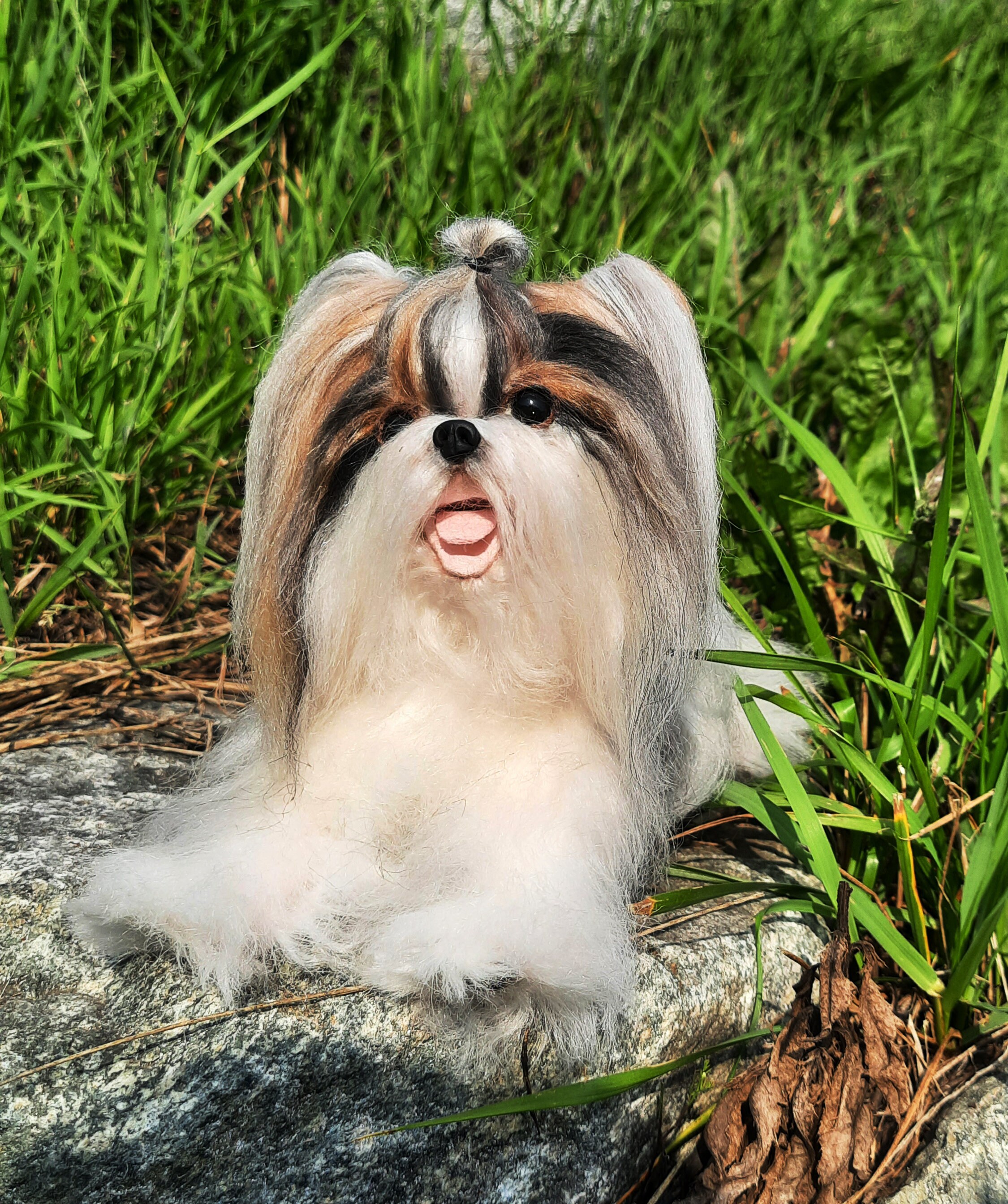 Yorkie Beaver Realistic Dog, Yorkshire Terrier, Plush Animal Dog ...