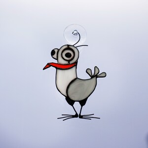 Stain Glass Seagull Stained Glass Window Hangings - Etsy