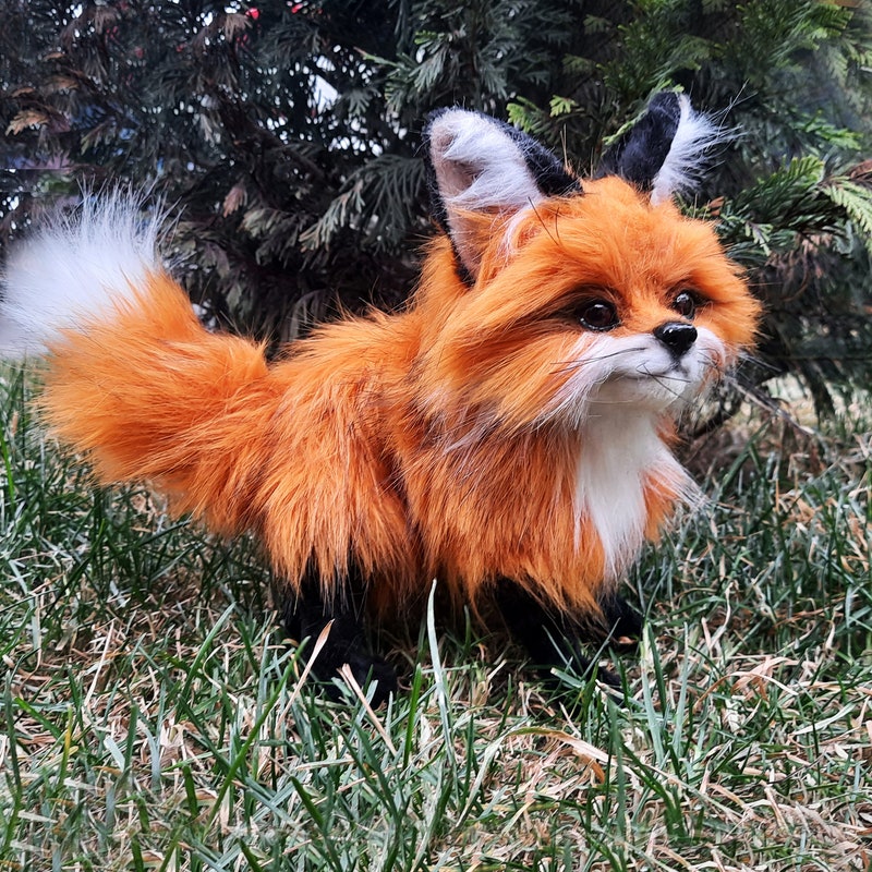 Red Fox Plush - Etsy