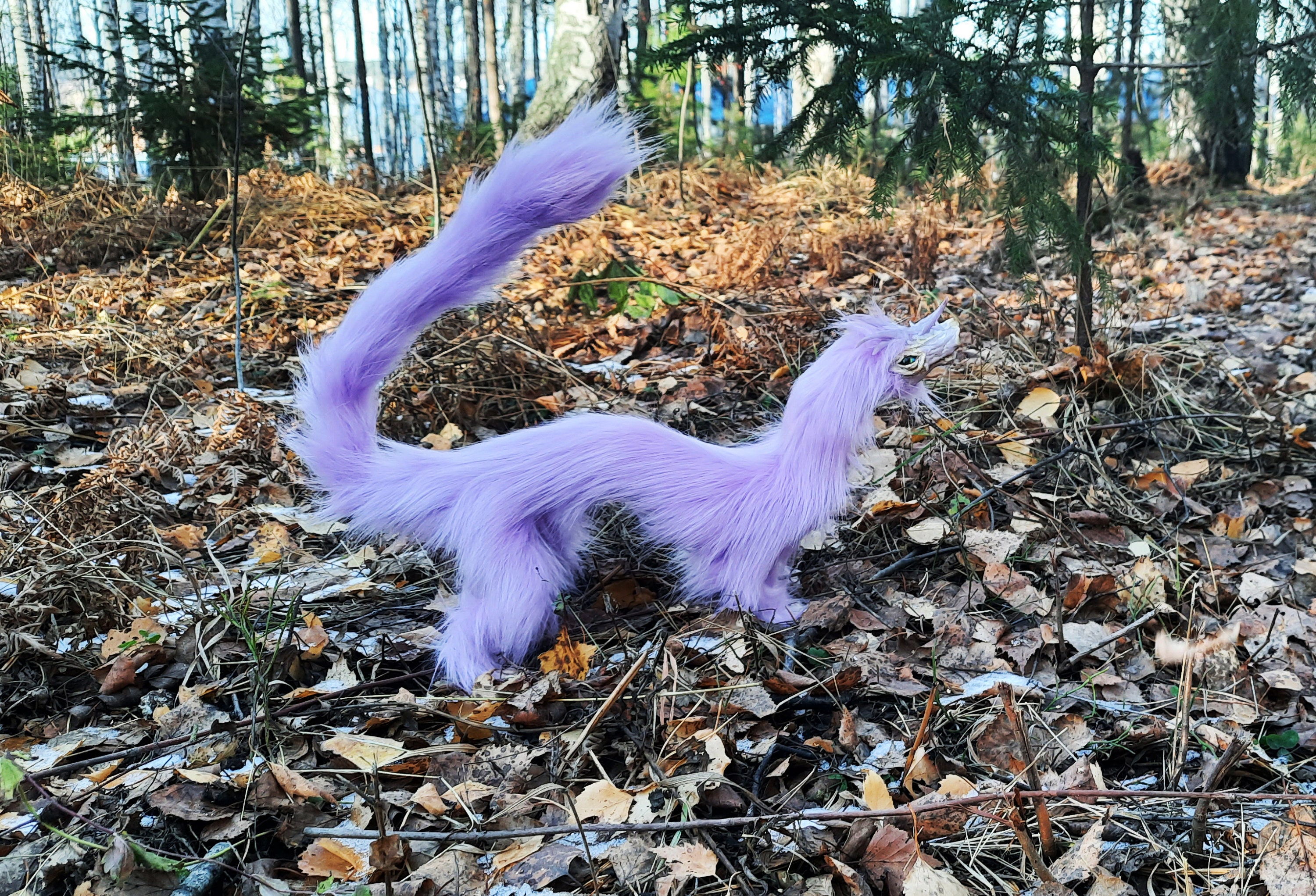 Dragon Poseable Art Doll, Animal Fantasy Creature Toy Plush Ooak - Etsy